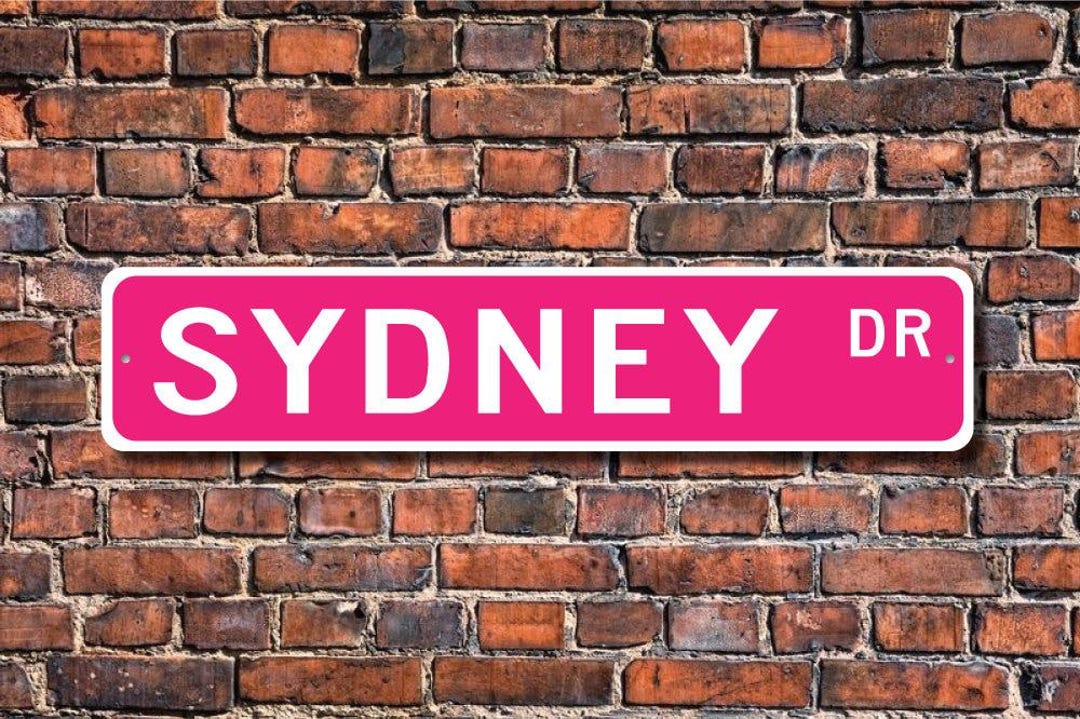 Sydney, Sydney Sign, Child Gift, Grandchild Gift, Sydney Lover, Sydney ...