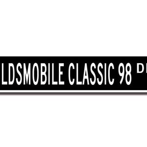 Classic 98, Oldsmobile Classic 98, Oldsmobile Classic 98 Sign, Vintage ...
