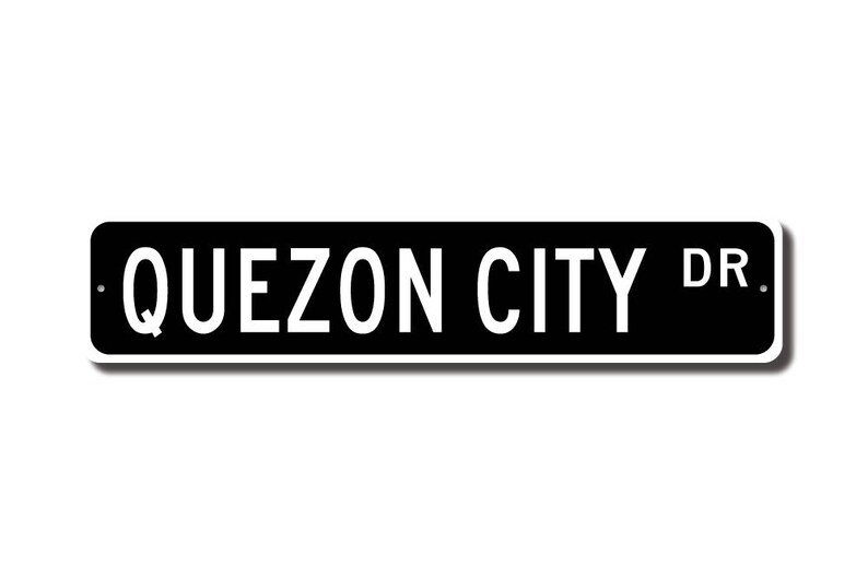 Quezon Quezon Sign Quezon Gift Quezon Visitor Philippines - Etsy