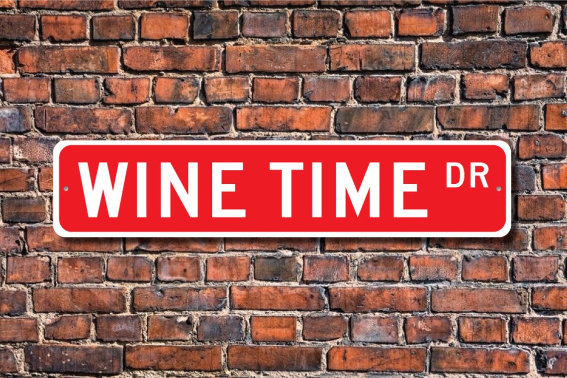 Wine Time Sign Wine Gift Wine Decor Wine Lover Gift Wine - Etsy