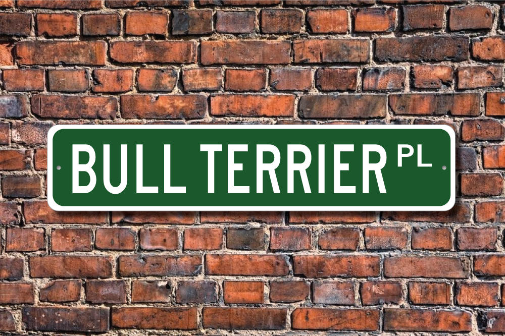 Bull Terrier Bull Terrier Gift Bull Terrier Sign Dog Lover - Etsy