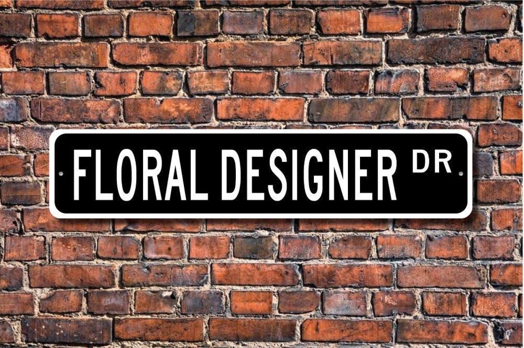 Floral Designer, Floral Designer Gift, Floral Designer Sign, Gift for ...