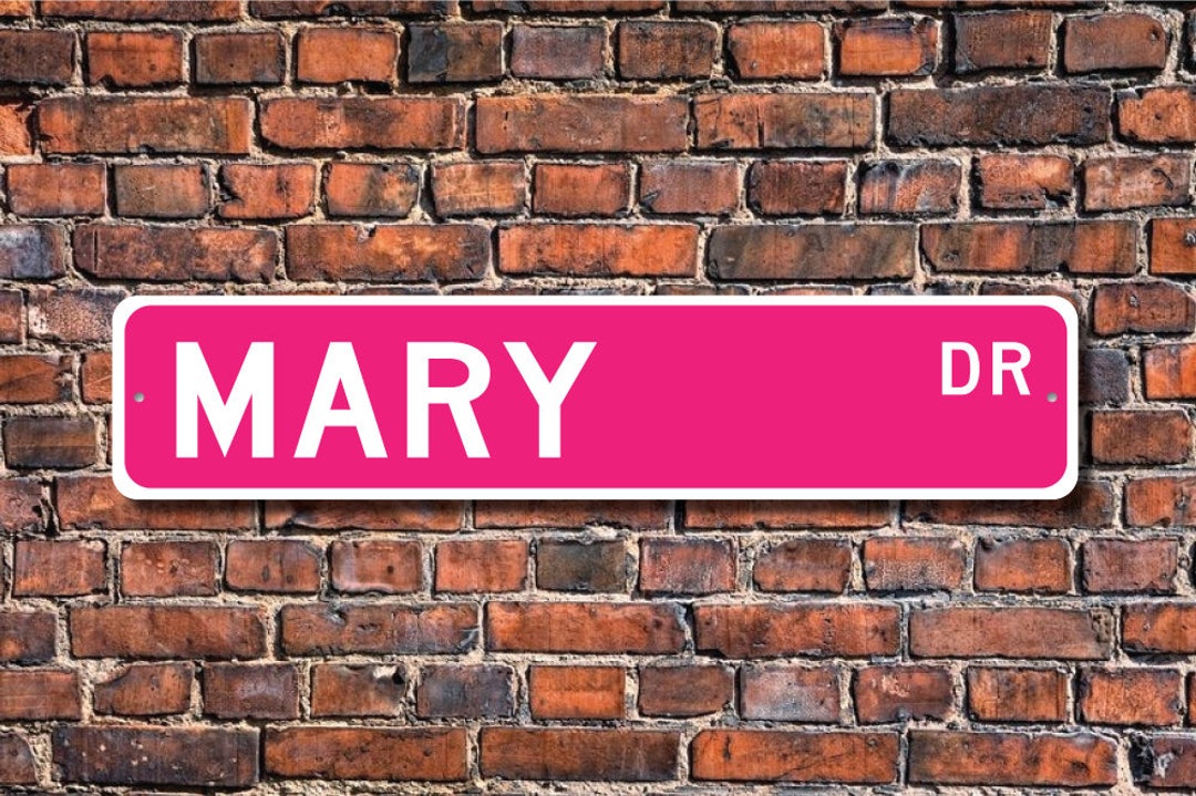 Mary Mary Sign Mary Lover Mary Birthday Gift Child Gift - Etsy