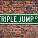 Triple Jump, Triple Jump Sign, Triple Jump Fan, Triple Jump Competitor ...