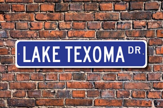 Lake Texoma Lake Texoma Sign Texas Oklahoma Lake Lake | Etsy