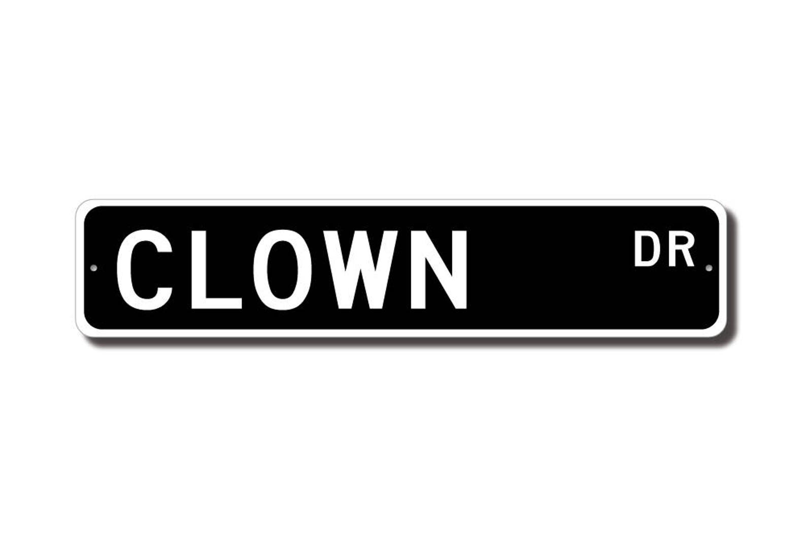 Clown Clown Gift Clown Sign Clown Decor Circus Performer - Etsy
