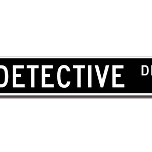 Detective, Detective Gift, Detective Sign, Gift for Detective ...