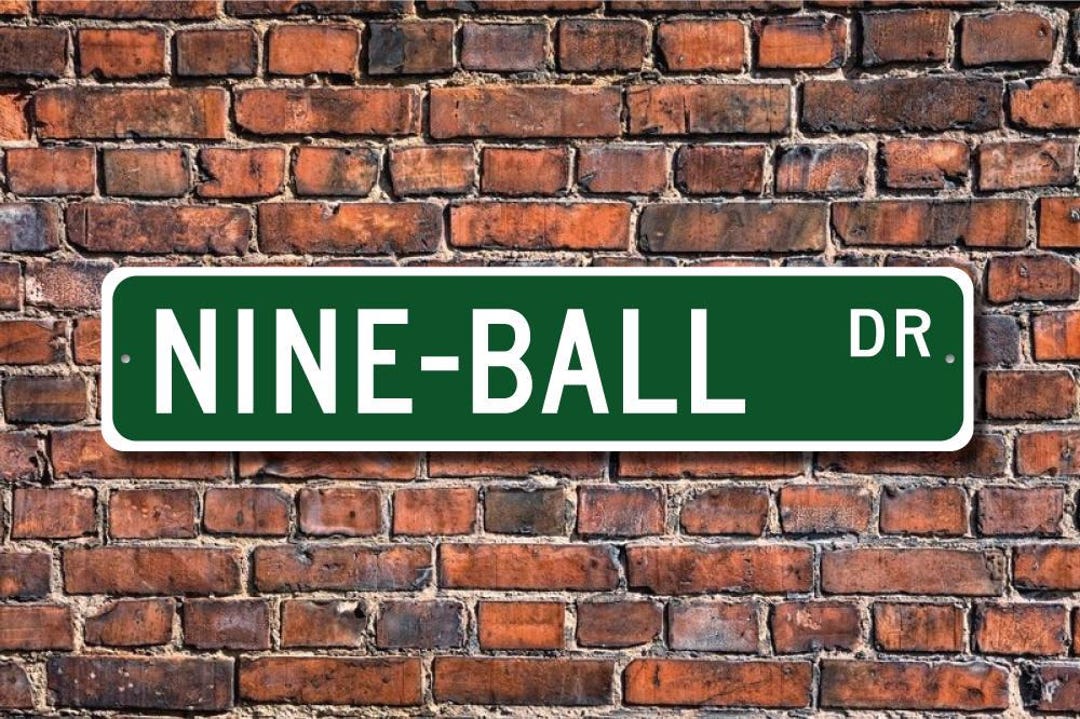 Nine-ball, Nine-ball Sign, Nine-ball Fan, Nine-ball Gift, Nine-ball ...