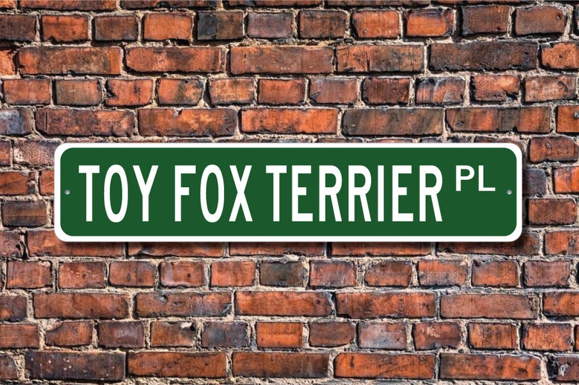Toy Foxterrier Toy Foxterrier Sign Toy Foxterrier Lover - Etsy