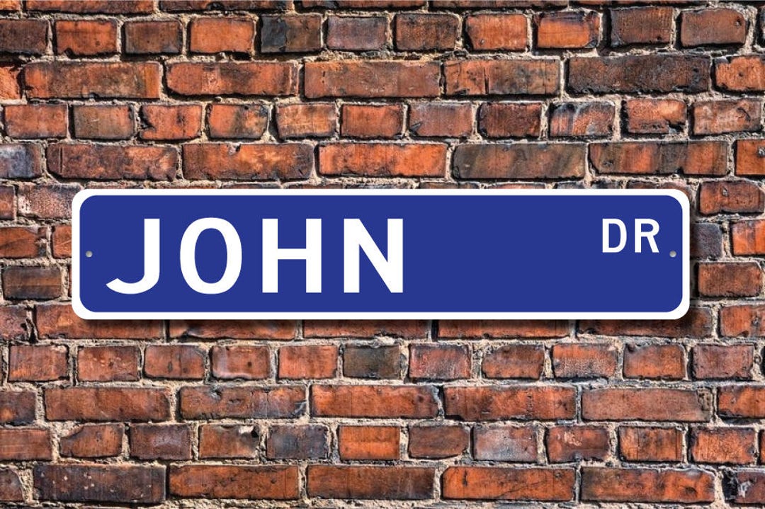 John, John Sign, John Fan, John Decor, John Lover, Child Gift ...