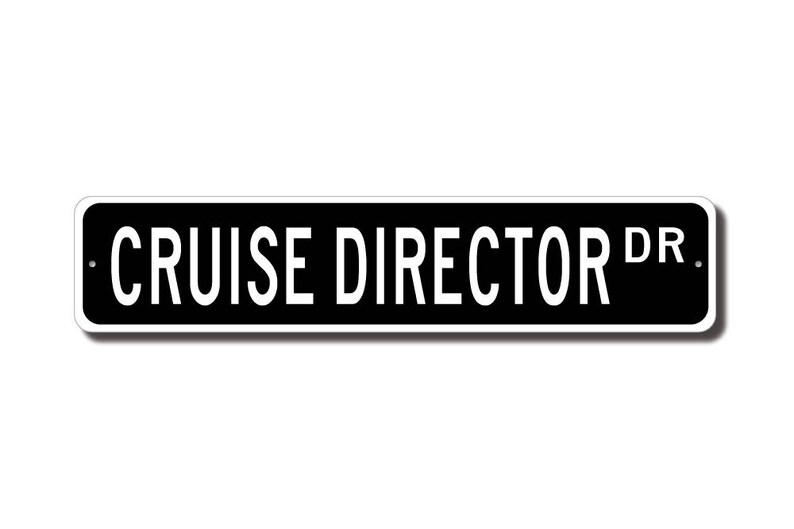 Cruise Director Cruise Director Gift Cruise Director Sign - Etsy