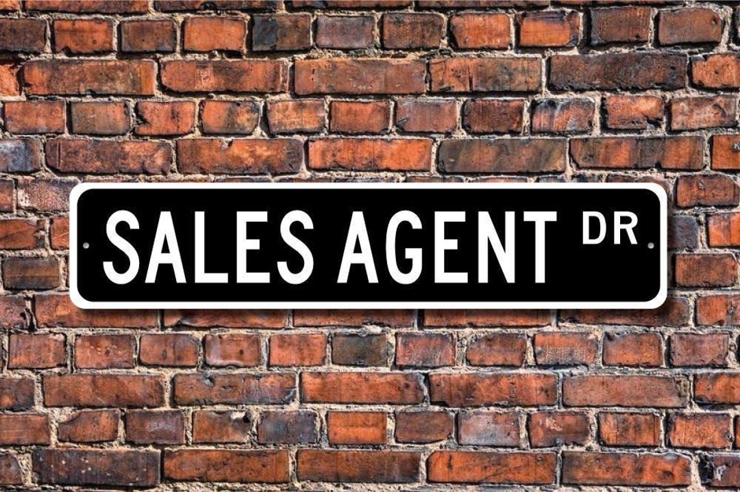 Sales Agent, Sales Agent Gift, Sales Agent Sign, Auto Sales, Retail ...