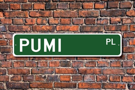 Pumi Pumi Sign Pumi Lover Custom Street Sign Quality Metal | Etsy