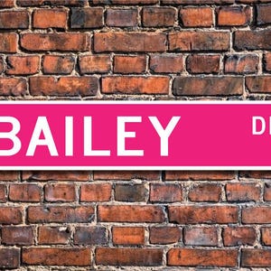 Bailey, Bailey Sign, Bailey Lover, Bailey Gift, Child Gift, Grandchild ...