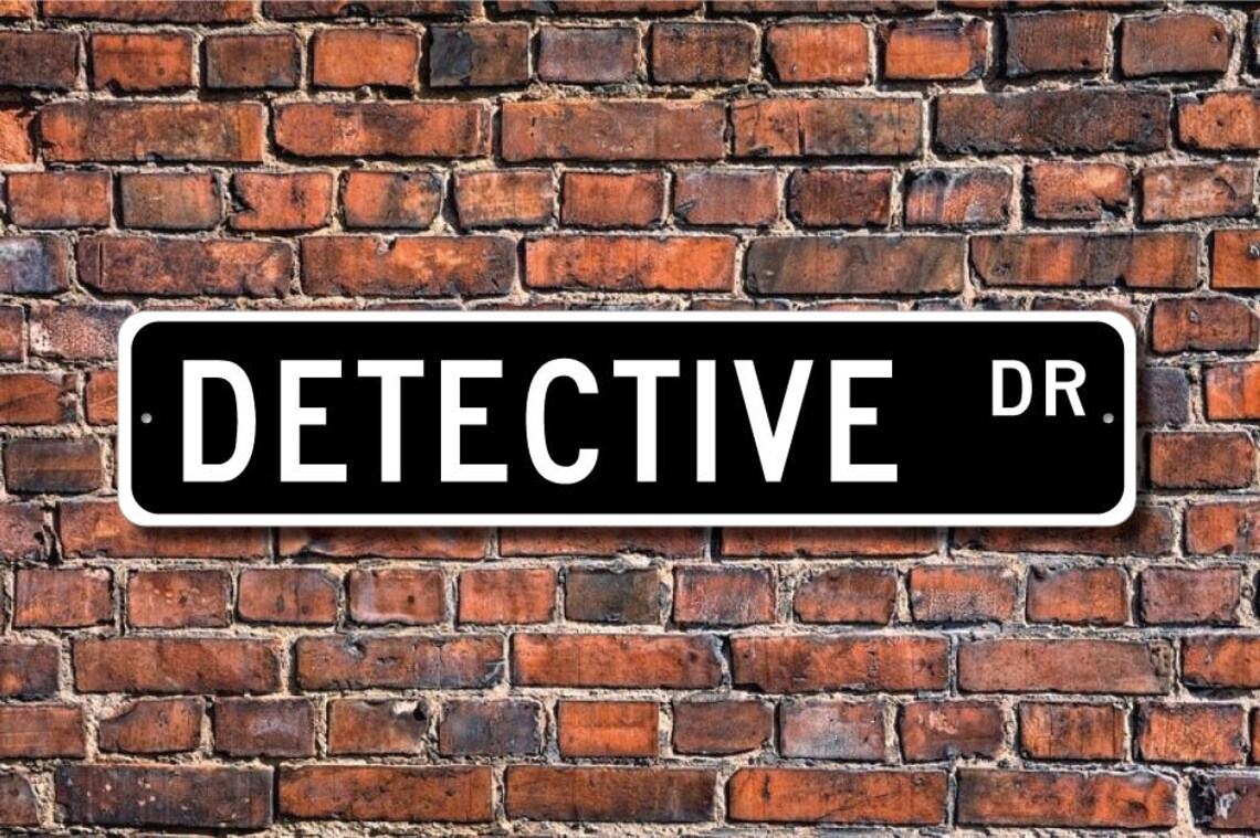 Detective Detective Gift Detective Sign Gift for Detective - Etsy