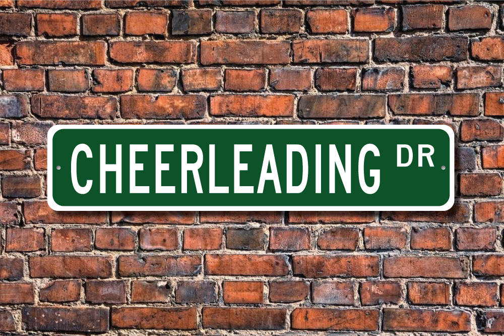 Cheerleading Cheerleading Sign Cheerleading Gift | Etsy