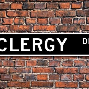 Clergy, Clergy, Clergy Gift, Clergy Sign, Clergy Decor, Clergyman ...