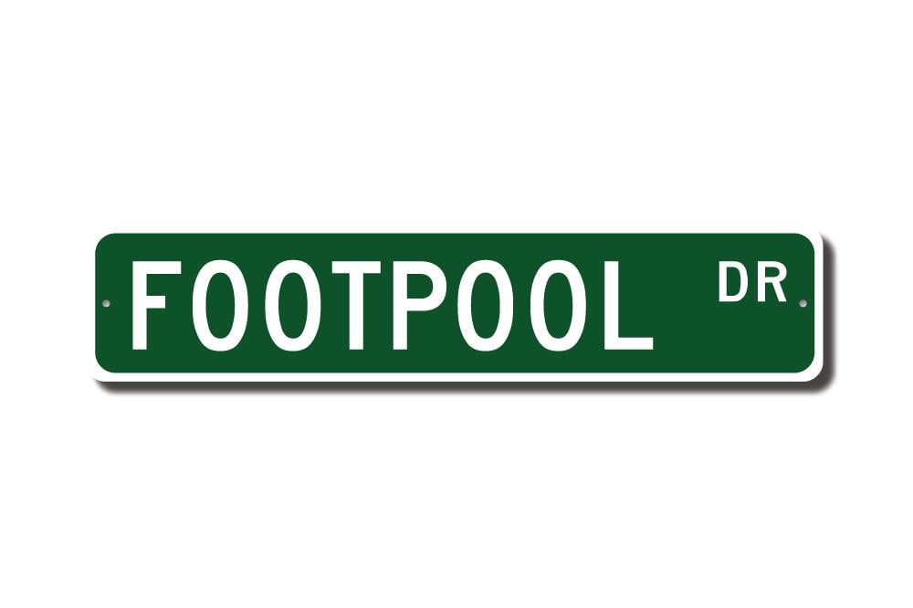 Footpool Footpool Sign Footpool Fan Footpool Gift Footpool | Etsy