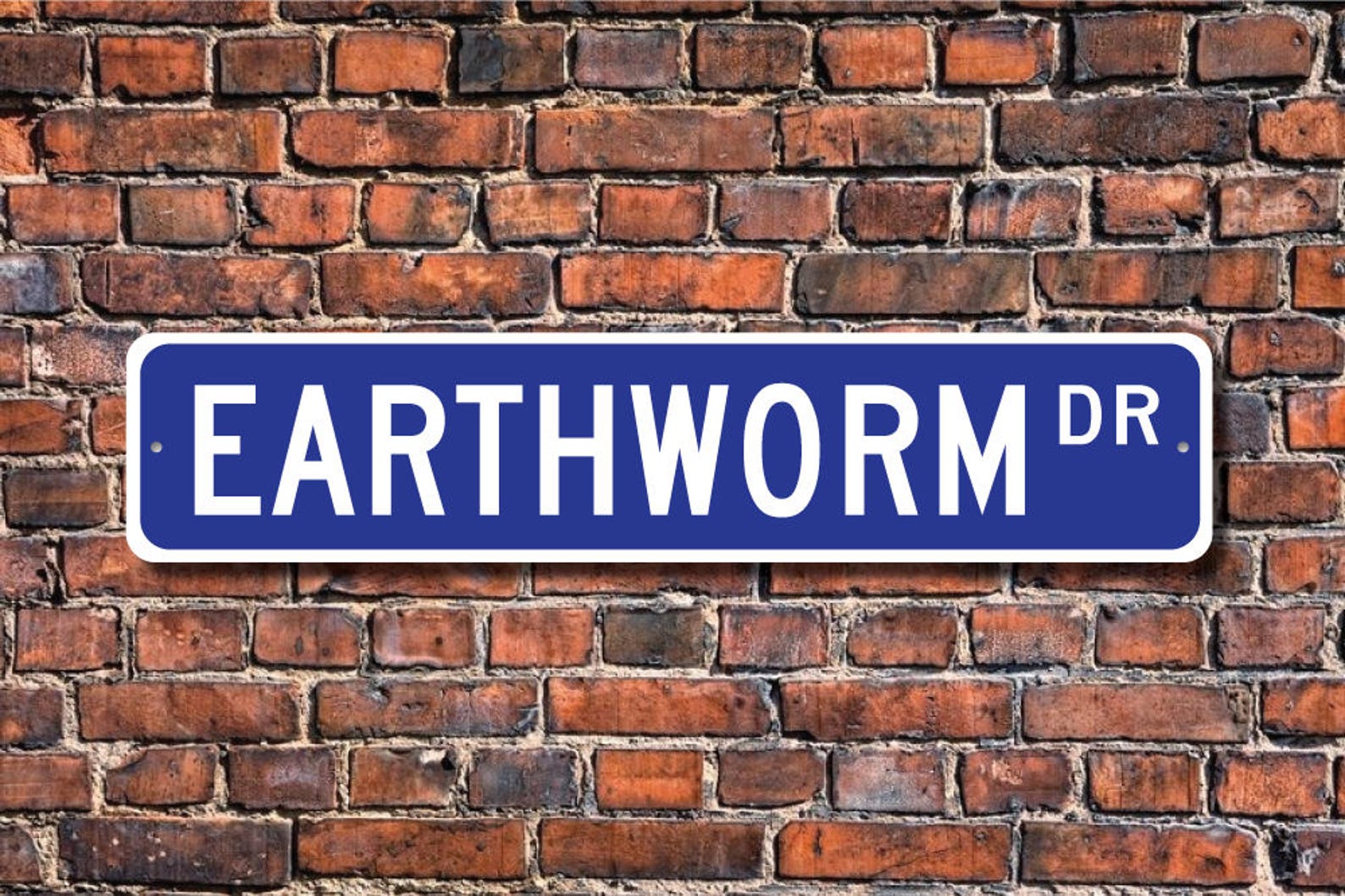 Earthworm Earthworm Gift Earthworm Sign Earthworm Decor - Etsy