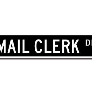 Mail Clerk, Mail Clerk Gift, Mail Clerk Sign, Post Office, Postal ...