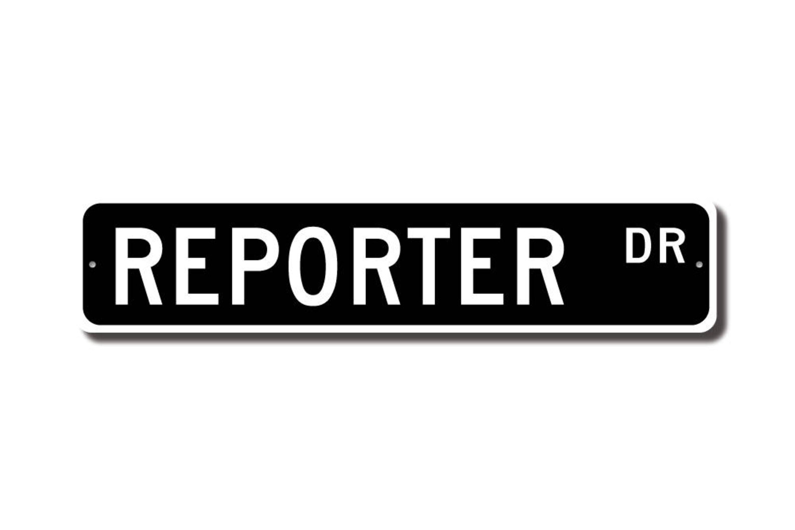 Reporter Reporter Gift Reporter Sign Newspaper Reporter - Etsy