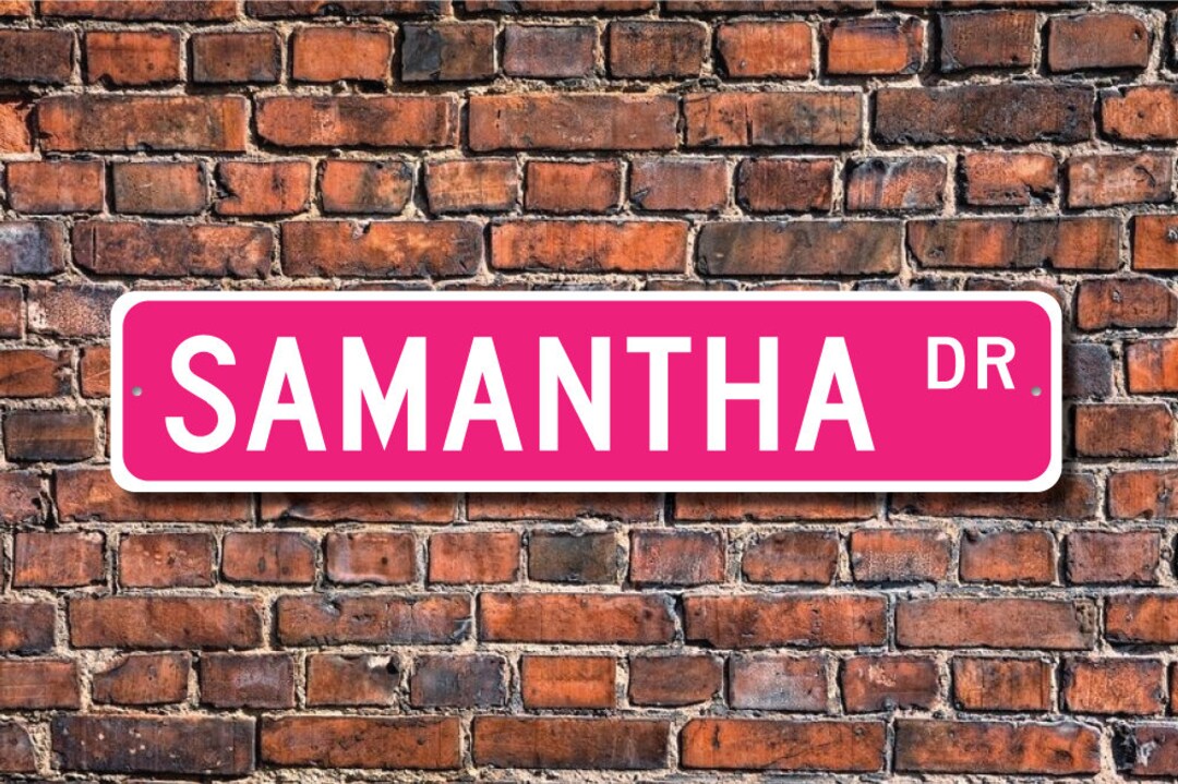 Samantha, Samantha Sign, Samantha Birthday Gift, Child Gift, Grandchild ...