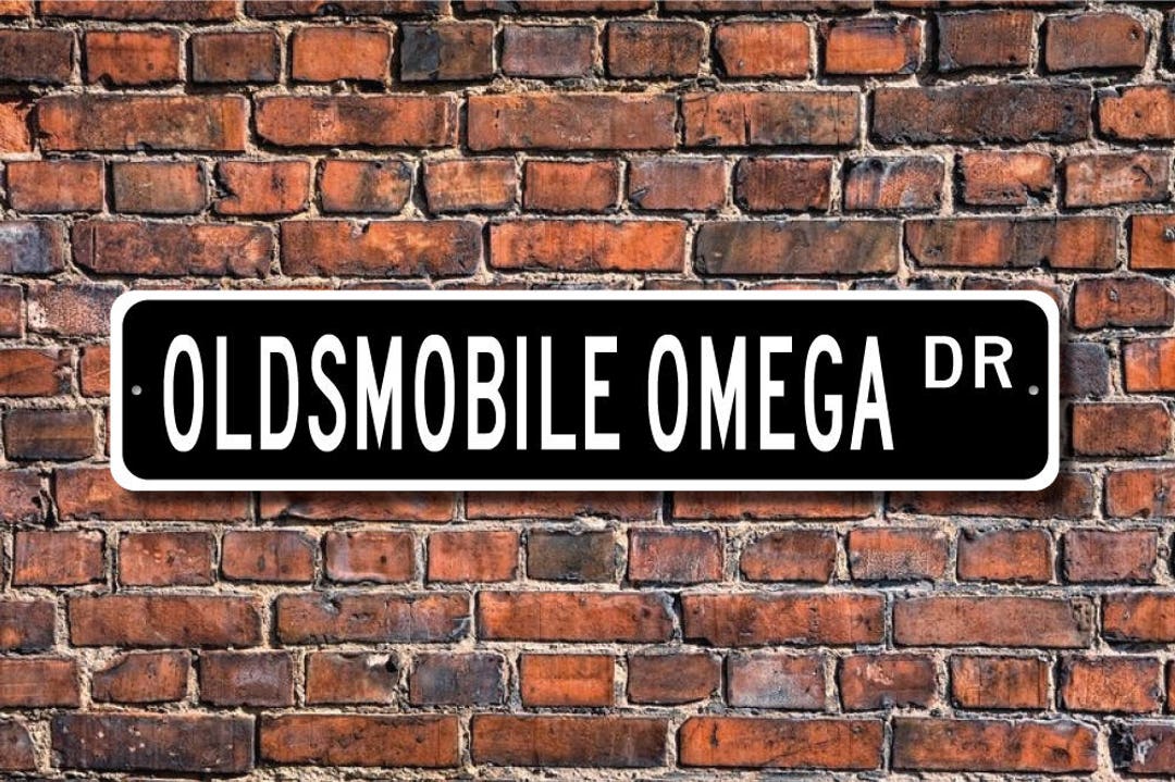 Omega, Oldsmobile Omega, Oldsmobile Omega Sign, Vintage Car, Oldsmobile ...