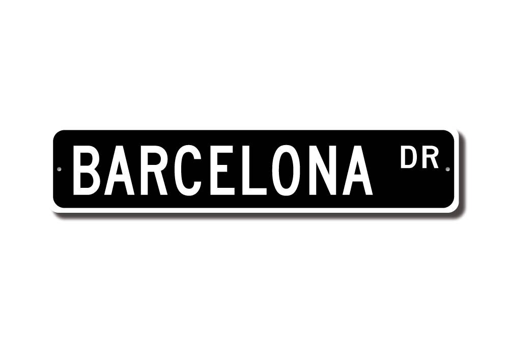 Barcelona Barcelona Gift Barcelona Sign Barcelona Souvenir - Etsy