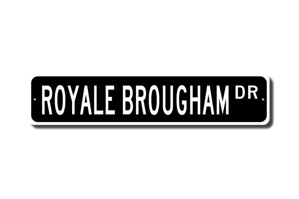 Royale Brougham Oldsmobile Royale Brougham Sign Olds Royale - Etsy