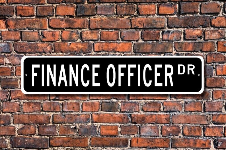 Finance Officer Finance Officer Gift Finance Officer Sign - Etsy