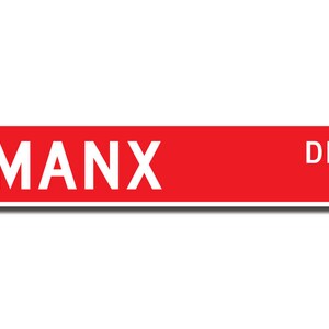 Manx, Manx Lover, Manx Sign, Manx Owner, Manx Gift, Manx Cat Decor, Cat ...
