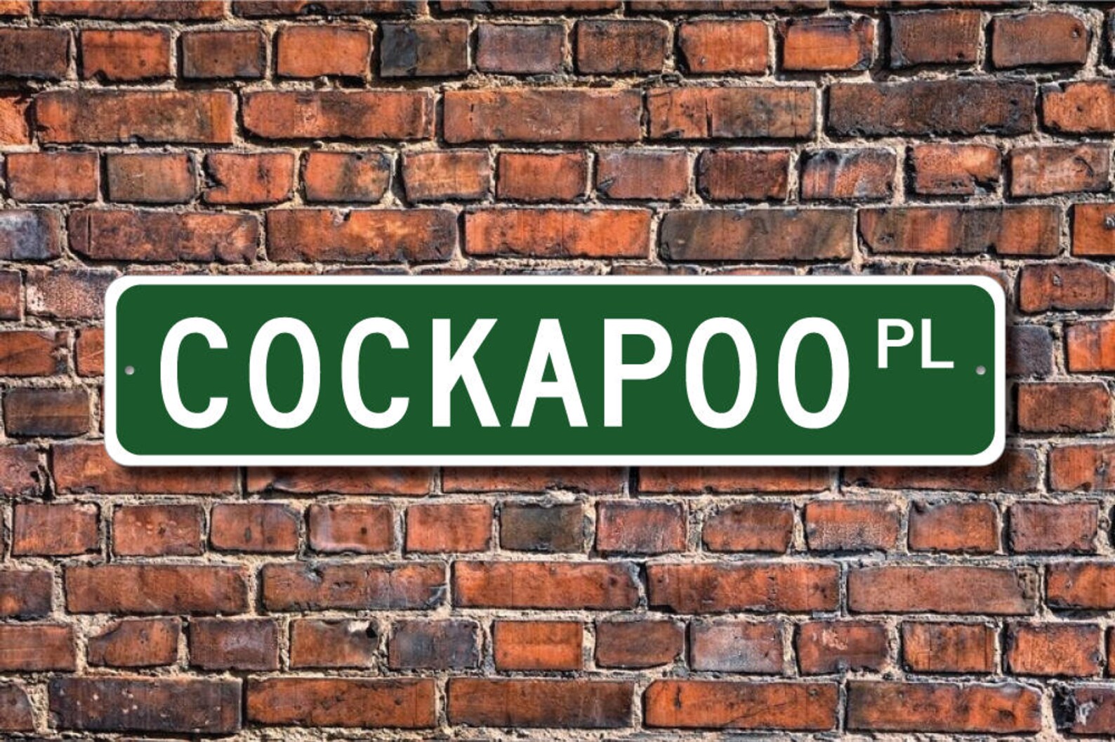 Cockapoo Cockapoo Lover Cockapoo Sign Custom Street Sign - Etsy