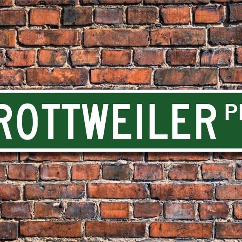 Rottweiler Sign - Etsy