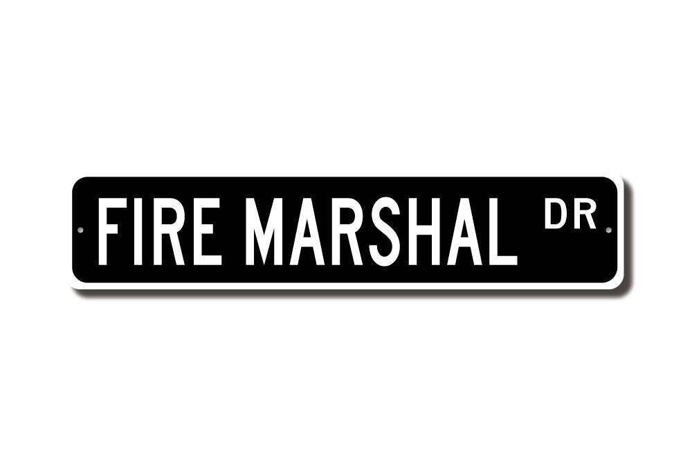 Fire Marshal Fire Marshal Gift Fire Marshal Sign Gift for | Etsy