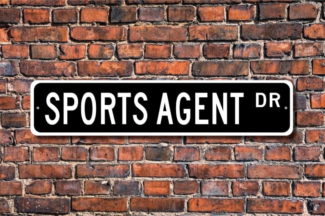Sports Agent Sports Agent Gift Sports Agent Sign Athletes - Etsy