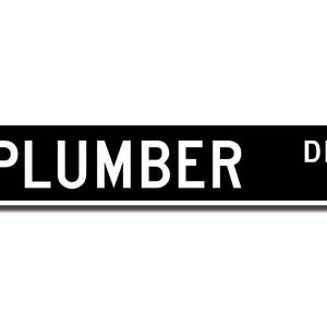 Plumber, Plumber Gift, Plumber Sign, Plumbing Contractor, Leaky Faucets ...