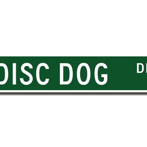 Disc Dog, Disc Dog Sign, Disc Dog Fan, Disc Dog Gift, Frisbee Dog ...