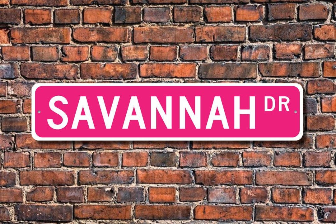 Savannah, Savannah Sign, Child Gift, Grandchild Gift, Savannah Decor ...