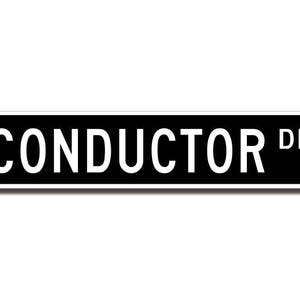 Conductor, Conductor Gift, Conductor Sign, Train Conductor, Symphony ...