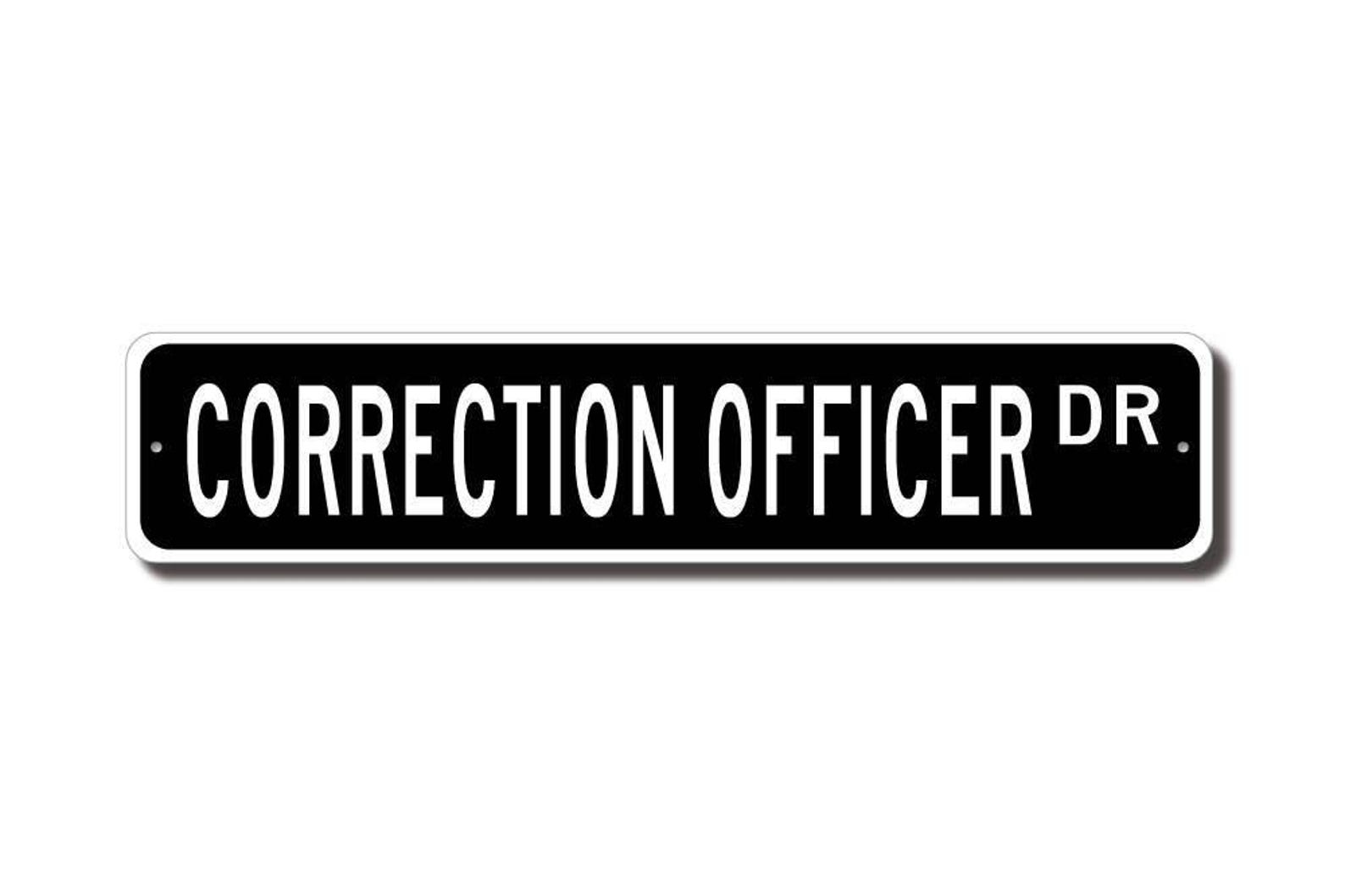 Correction Officer, Correction Officer Gift, Correction Officer Sign ...