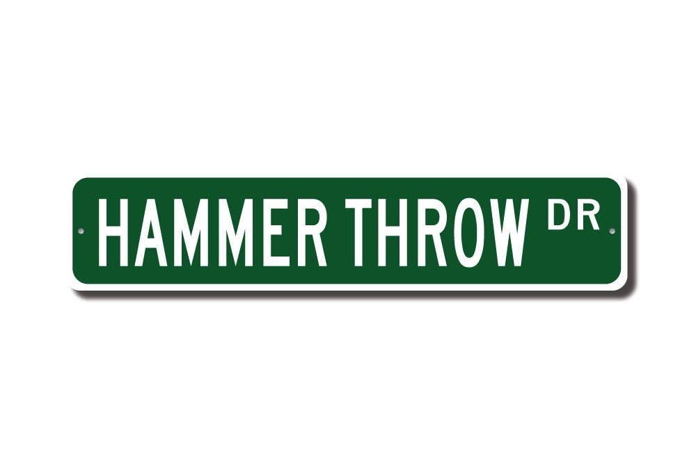 Hammer Throw, Hammer Throw Sign, Hammer Throw Fan, Hammer Throw Gift ...