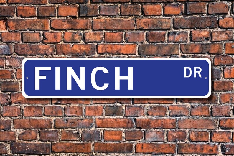 Finch Finch Gift Finch Sign Finch Decor Finch Lover Finch - Etsy