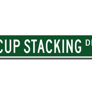 Cup Stacking, Cup Stacking Sign, Cup Stacking Fan, Cup Stacking Gift ...