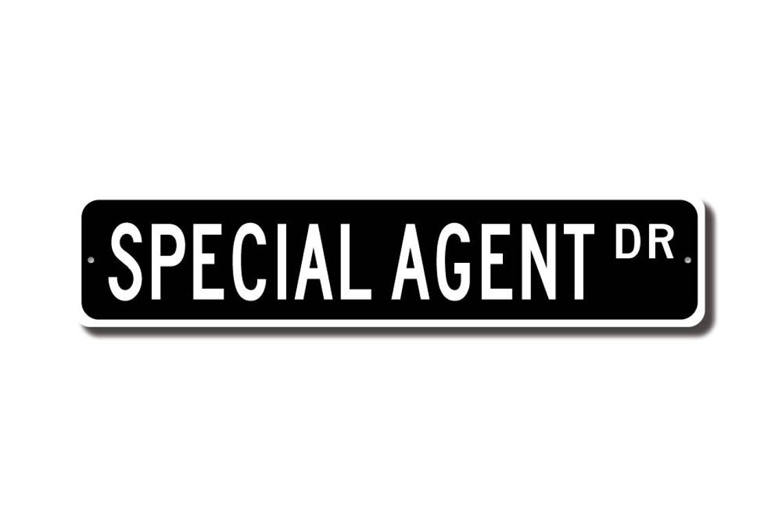 Special Agent Special Agent Gift Special Agent Sign law | Etsy