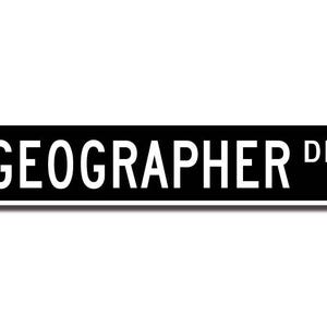 Geographer, Geographer Gift, Geographer Sign, Geographic Studies ...