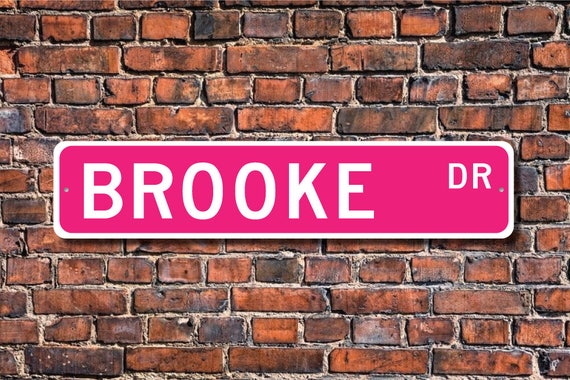 Brooke Brooke Sign Brooke Lover Brooke Gift Child Gift | Etsy
