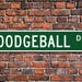 Dodgeball Dodgeball Sign Dodgeball Fan Dodgeball Gift - Etsy