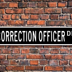 Correction Officer, Correction Officer Gift, Correction Officer Sign ...
