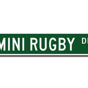 Mini Rugby, Mini Rugby Sign, Mini Rugby Fan, Mini Rugby Gift, Mini ...