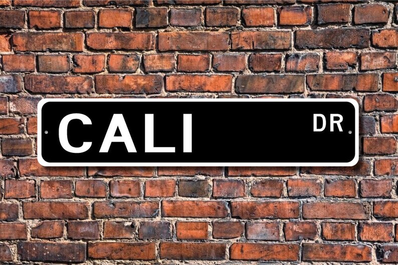 Cali Cali Gift Cali Sign Cali Souvenir Cali Native Cali | Etsy